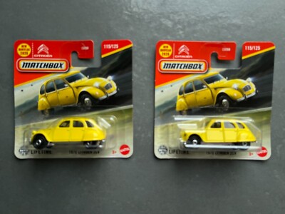 Matchbox 1970 Citroen 2CV 115/125 2025 1:64 Modellauto Ente FRA ...
