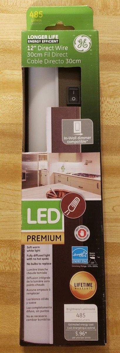 Ge Direct Wire Led Under Cabinet Lighting | Cabinets Matttroy