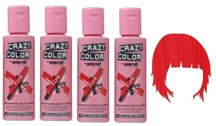Crazy Hair Colors Red
