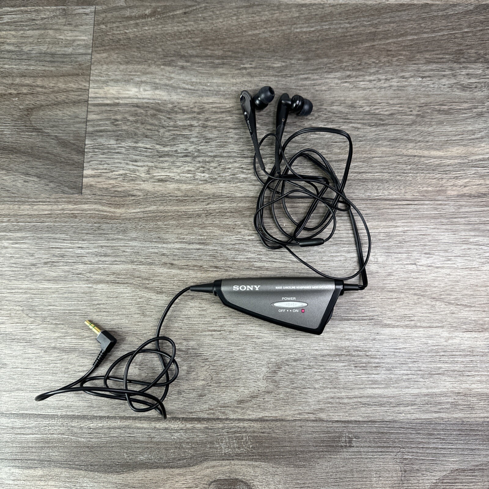 Sony Fontopia Noise Canceling Headphones Volume Control - Grey MDR ...