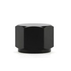 10 AN Female Flare Fitting Cap 10AN Block Off Fitting Aluminum Black ...