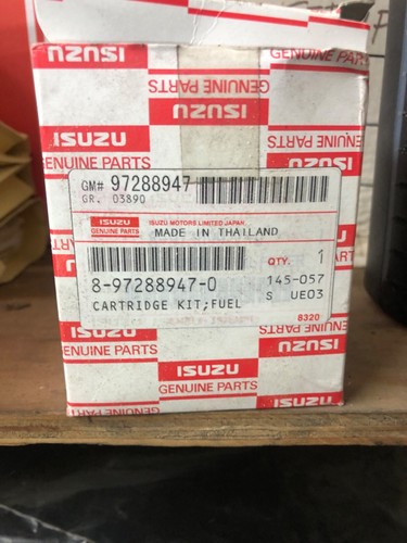 Genuine Isuzu Rodeo 2002-2012 2.5 D 3.0 Fuel Filter 97288947 8972889470 ...