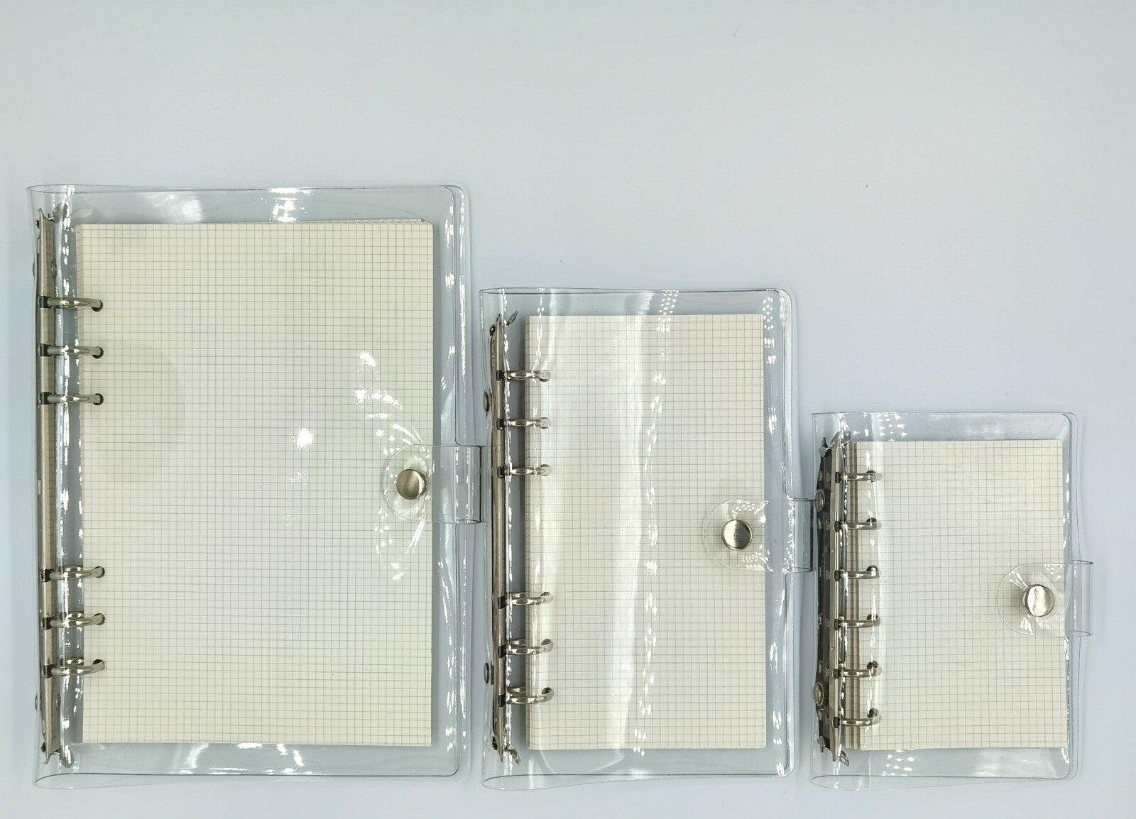 A5, A6, A7 100gsm Squared Notepaper Refills for six-ring Organiser ...