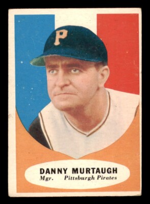 1961 Topps Baseball #138 Danny Murtaugh VG *d5 | eBay