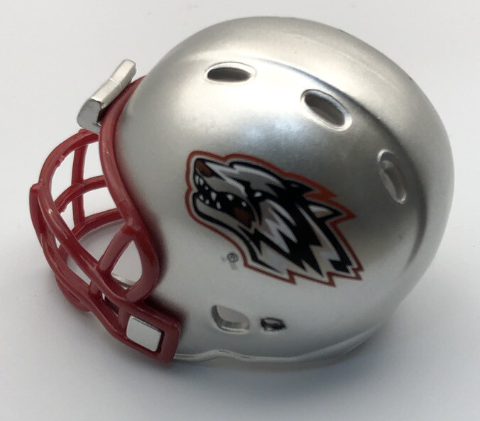 NEW MEXICO LOBOS Riddell Pocket Pro Football Helmet NCAA | eBay