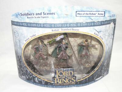 Men of Rohan Army Lord of the Rings LOTR Middle Earth Soldier Archer ...