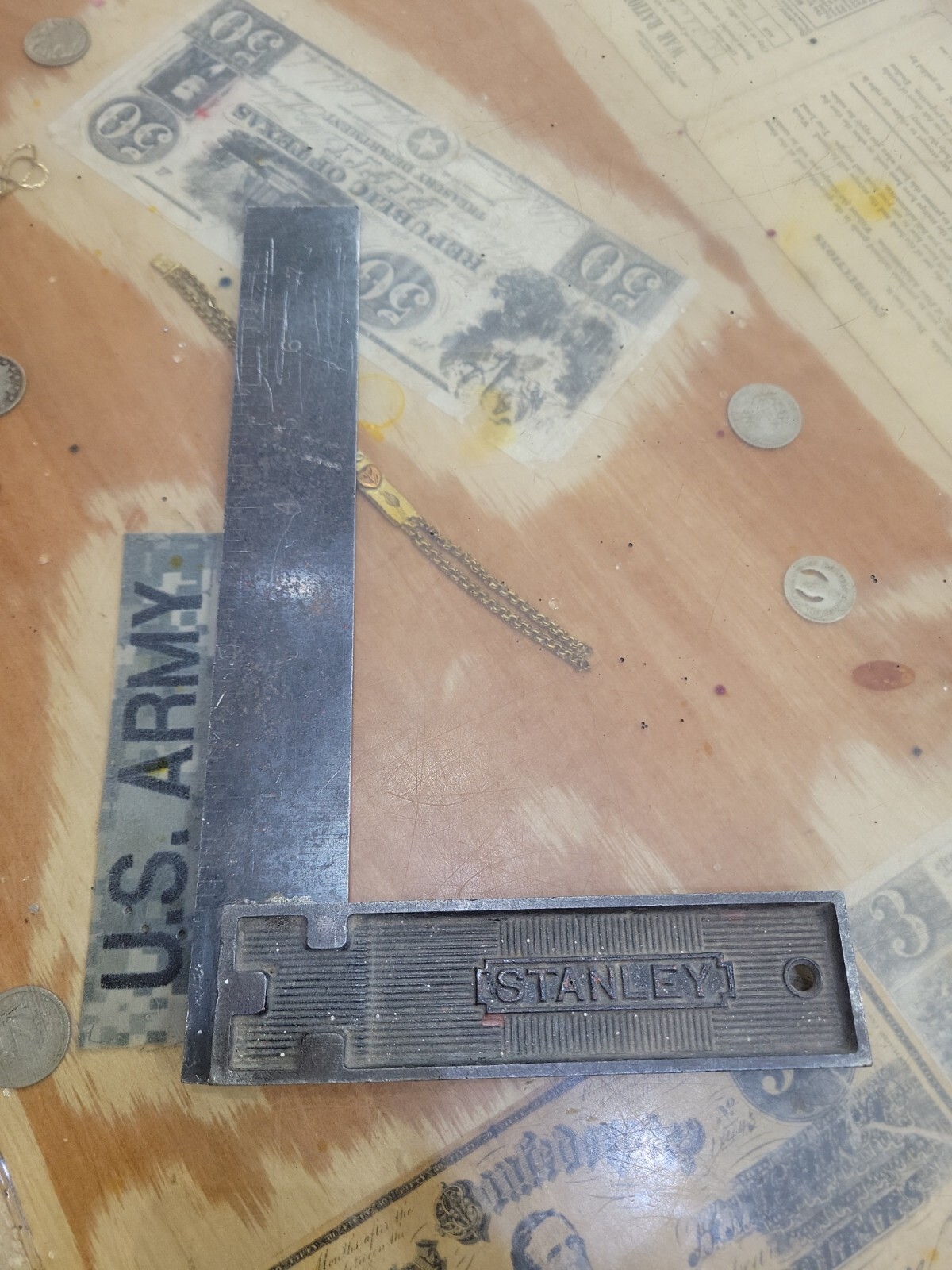 Vintage Stanley No. 12TS 8 Inch TrI Square | eBay