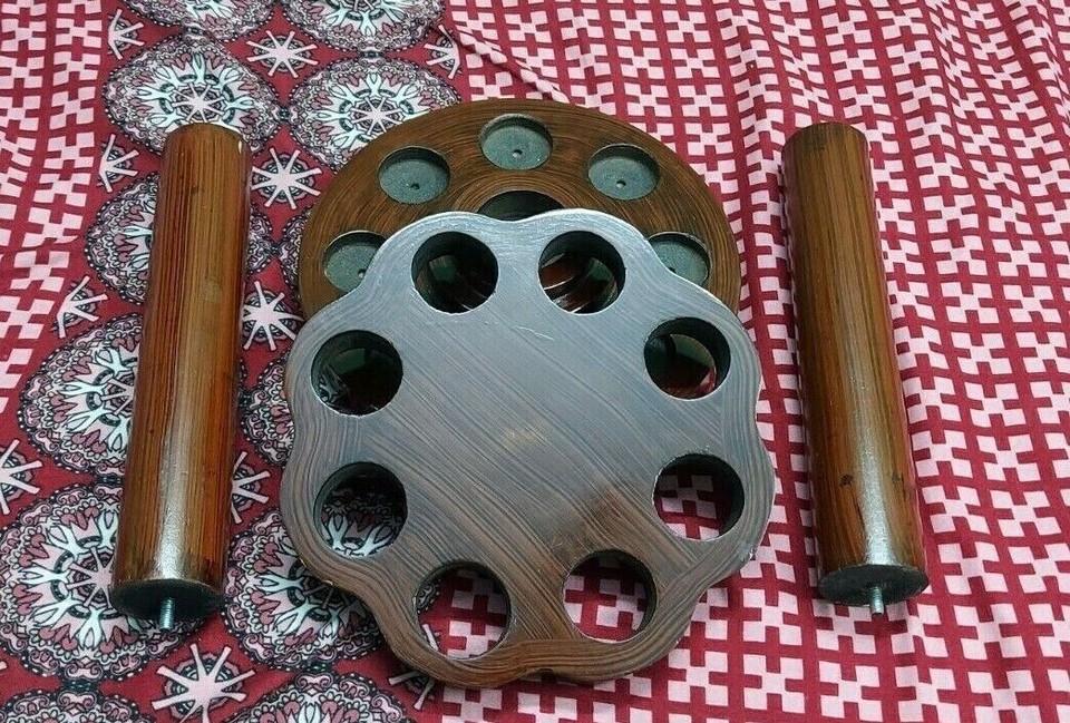 Handmade Wooden Carved Cane Stand Holder Walking Stick Storage Rack ...