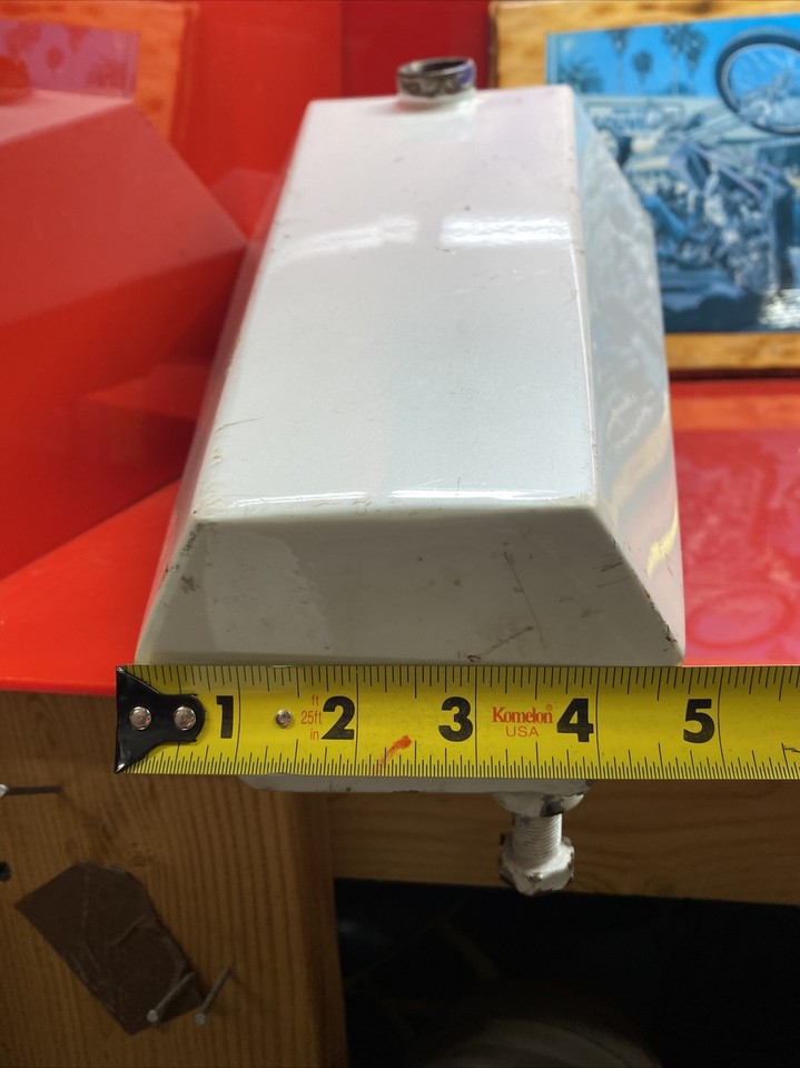 harley chopper prism coffin tank gas Fuel vintage Panhead Sportster ...