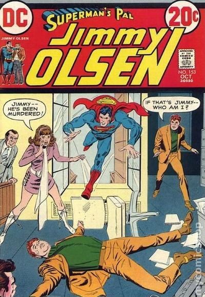Superman's Pal Jimmy Olsen #153 FN 1972 Stock Image | eBay