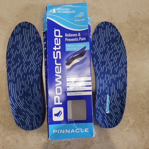 powerstep pinnacle insoles mens size 12-13 insoles | eBay