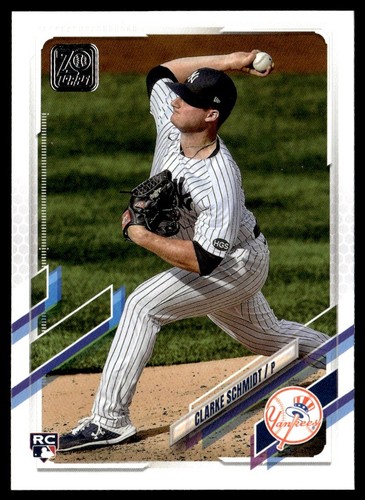 2021 Topps Clarke Schmidt Rookie New York Yankees #456 | eBay
