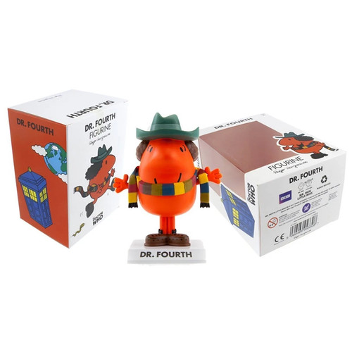MR MEN DOCTOR WHO FOURTH DOCTOR 3.75" VINYL FIGURE BRAND NEW BBC ...