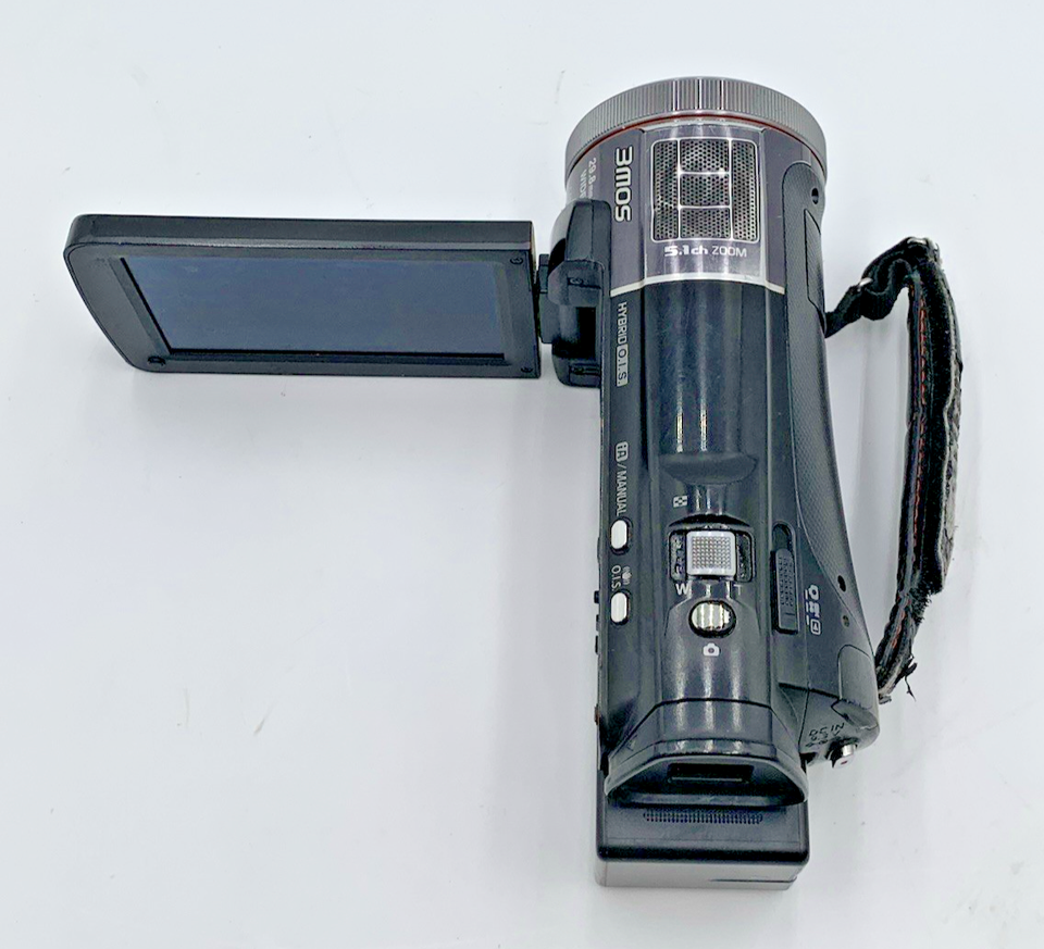 Panasonic HC-X900 16MP Full HD 29.8mm Wide 12x Optical Z 3mos Hybrid ...