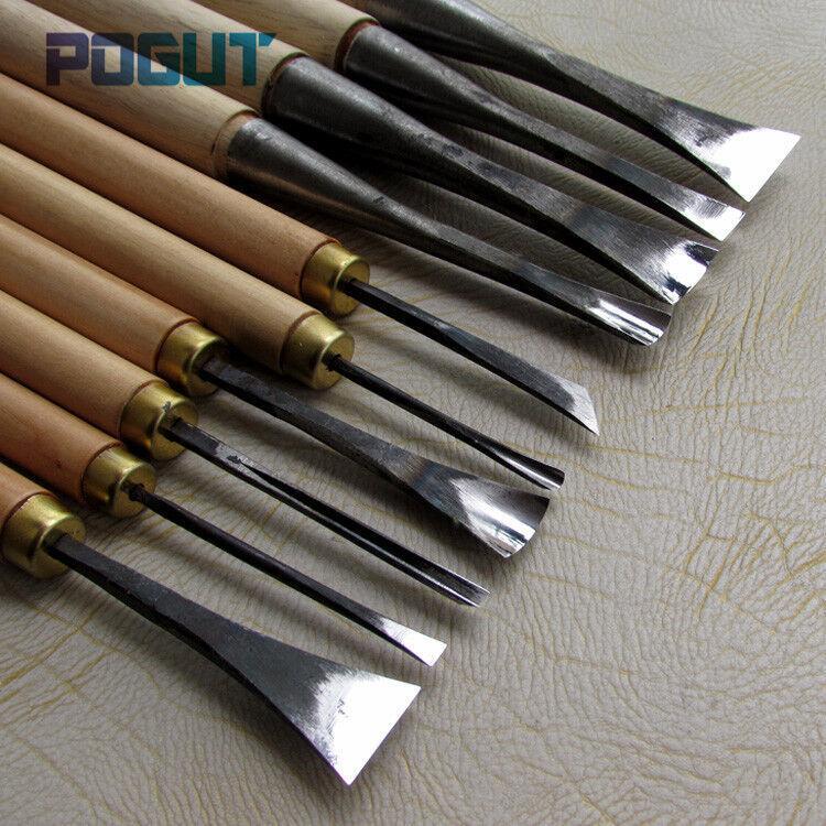 10pcs/lot Hand Wood Carving Knives General Details Root Chisel Made By ...