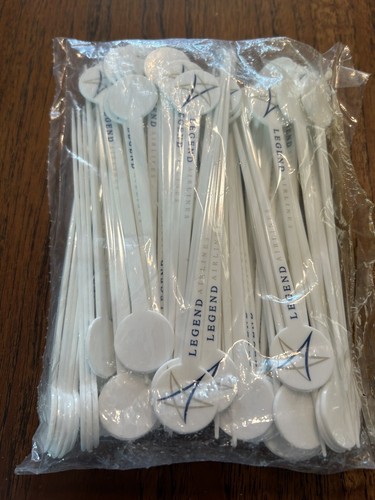 Legend Airlines Star Logo Cocktail Picks & Swizzle Sticks - Set of 30 ...
