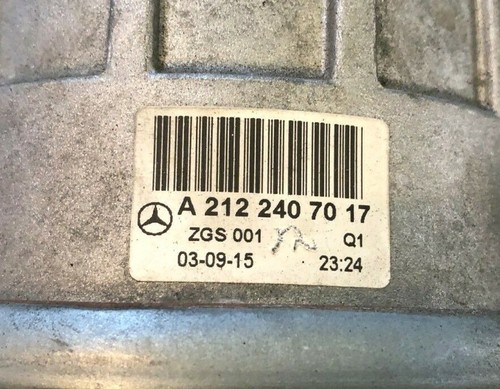2015 2016 2017 MERCEDES BENZ E400 LEFT ENGINE MOTOR MOUNT, PART ...