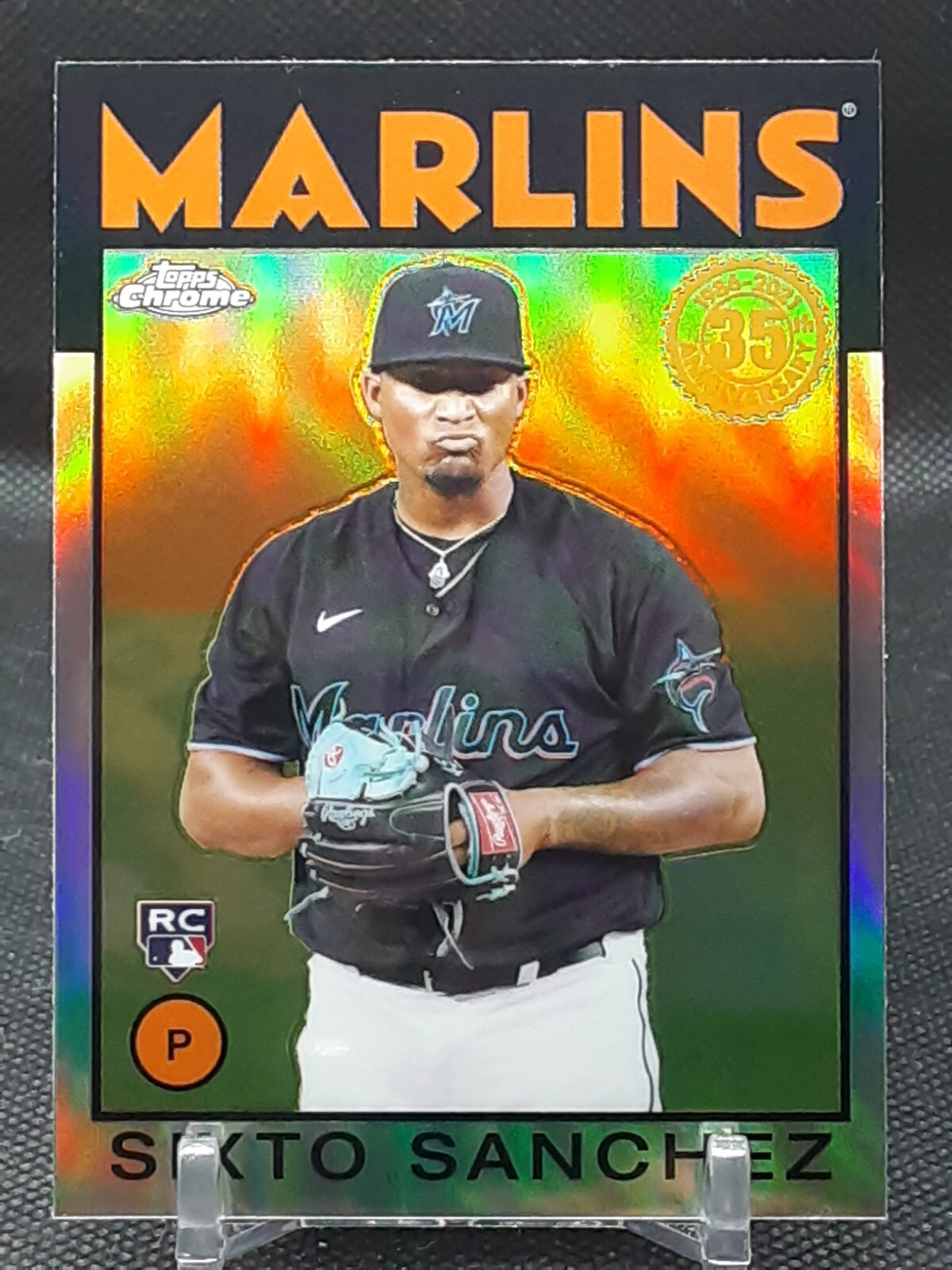 SIXTO SANCHEZ 2021 TOPPS CHROME '86 TOPPS REFRACTOR ROOKIE MARLINS G1 ...