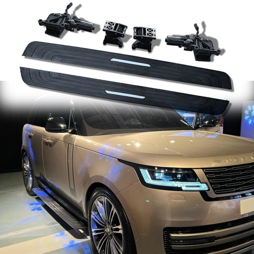 2PCS Deployable Running Board Side Steps Fits For Range Rover L460 2023 ...