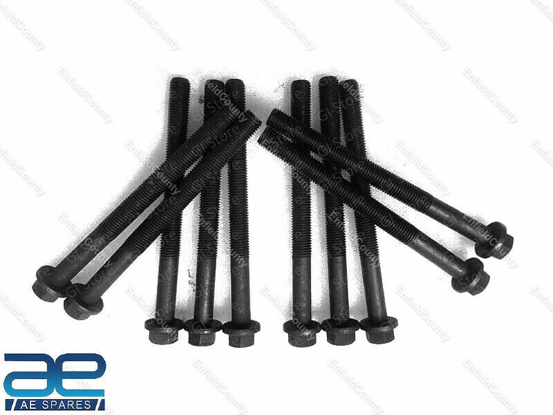 For JCB 3CX SPARE GENUINE CYLINDER HEAD BOLT M12 X140MM 10 PCS 320/ ...