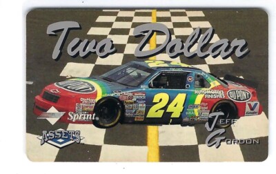 1995 Assets Sprint Two Dollar Phone Card Jeff Gordon | eBay