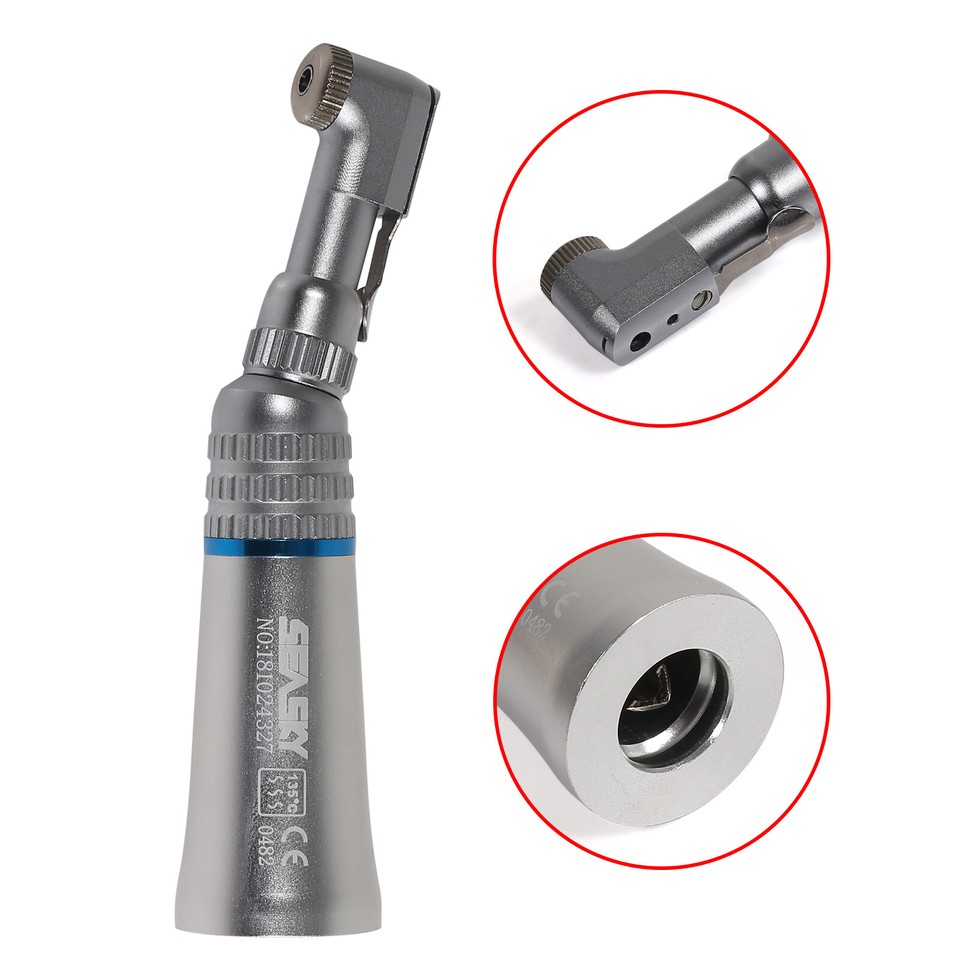 1-5 Dental Low Speed Handpiece Contra Angle Push Button/Latch 1:1 E ...