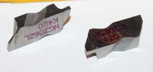 1 Kennametal Top Notch tool holder Carbide Inserts Grade K420 grooving ...