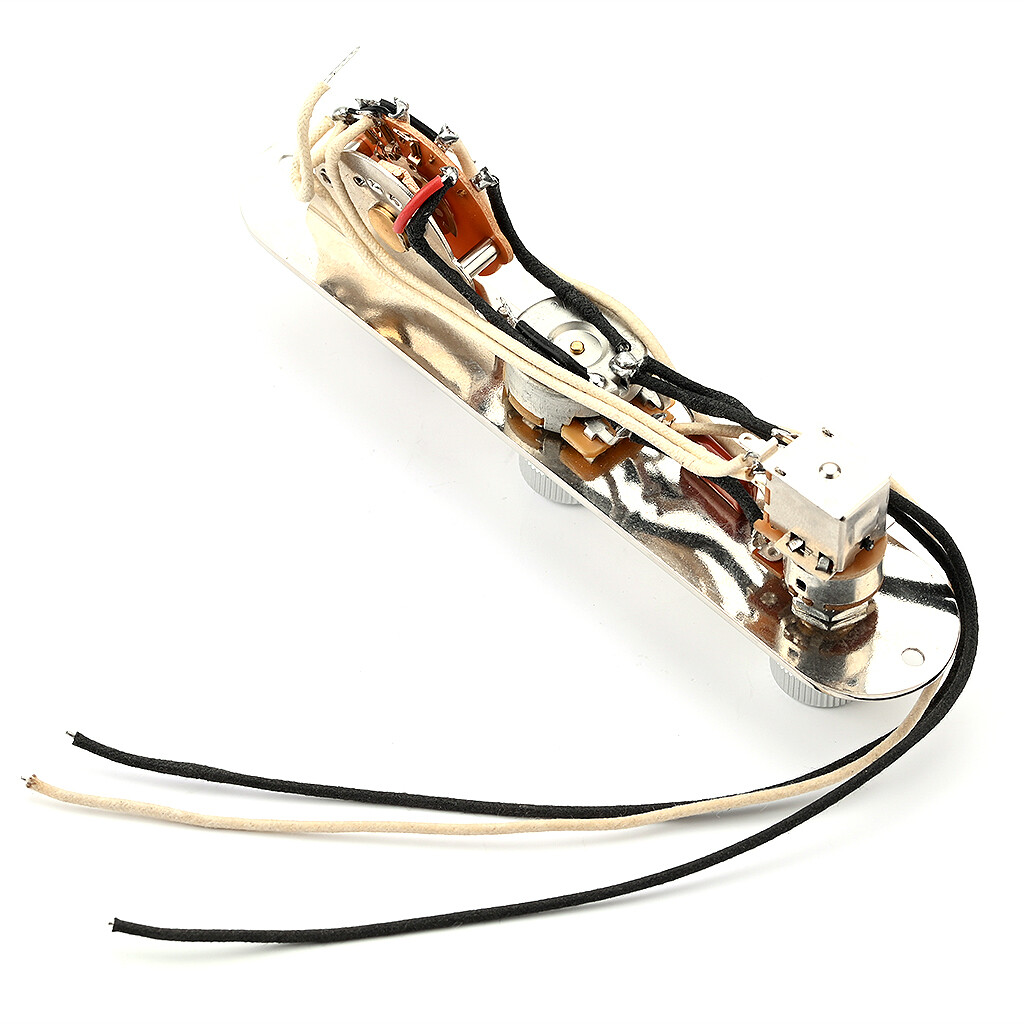 Loaded Prewired Guitar Control Plate Assembly CTS Pot for Telecaster ...