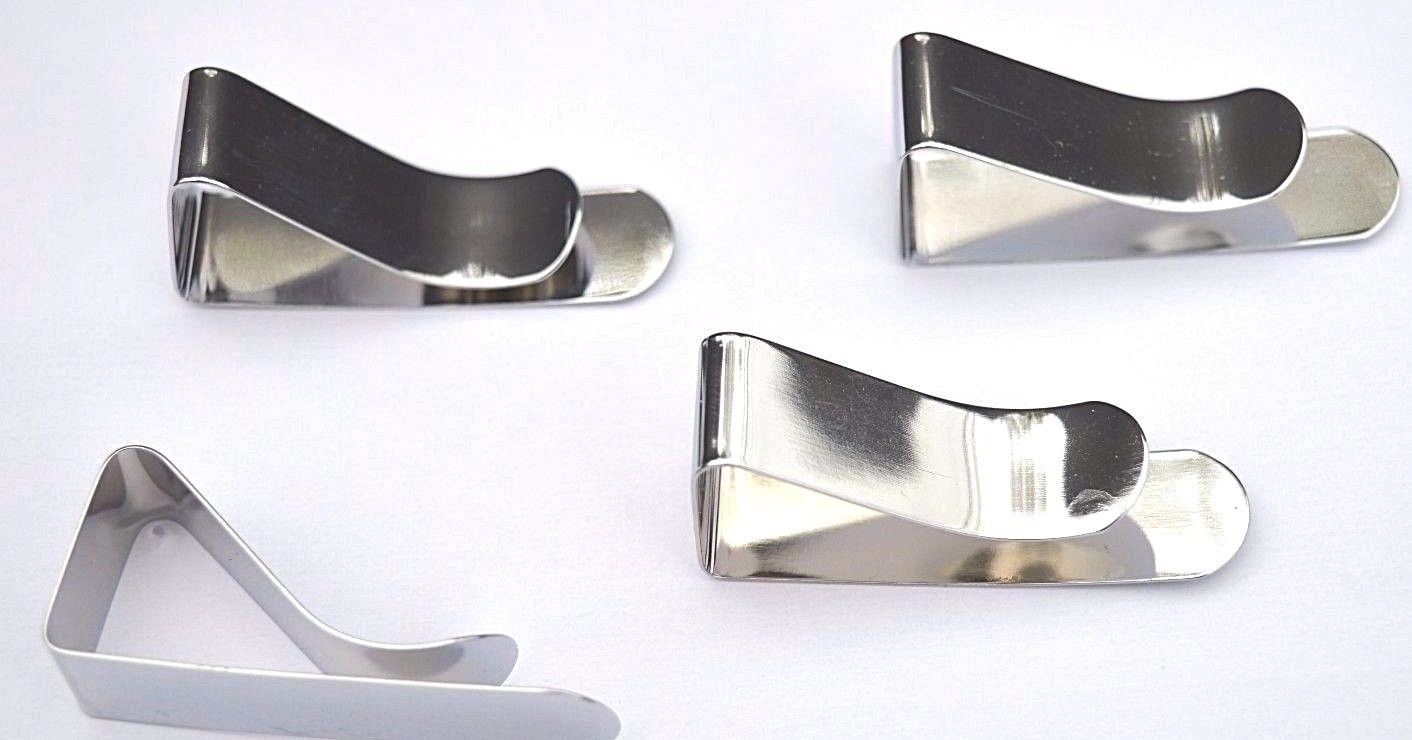 Draftsman Drawing Board Clips Holder Steel Paper Clamp Chrome Plated ...