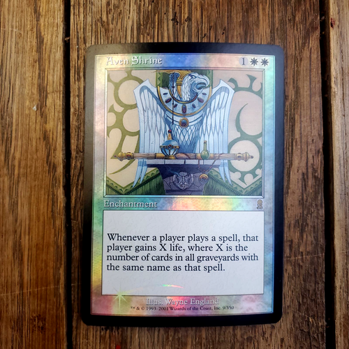 Foil Aven Shrine 2001 Apocalypse MTG Magic The Gathering Card Game | eBay