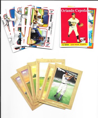 Set Builders - 2010 2011 Topps Baseball Inserts and Parallels - $1.49 ...