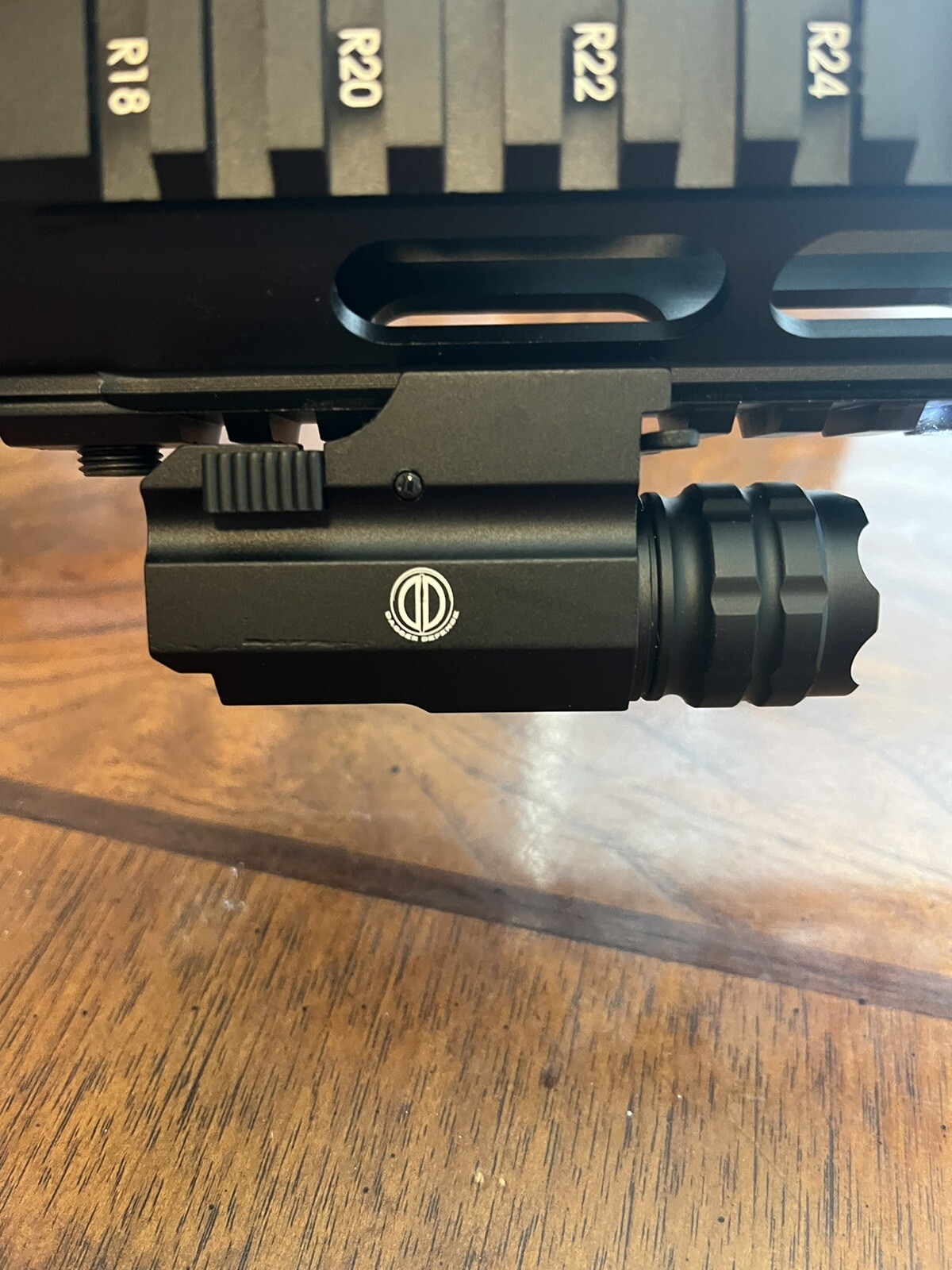 Dagger Defense Tactical Pistol/ Rifle LED rechargeable rail mount ...