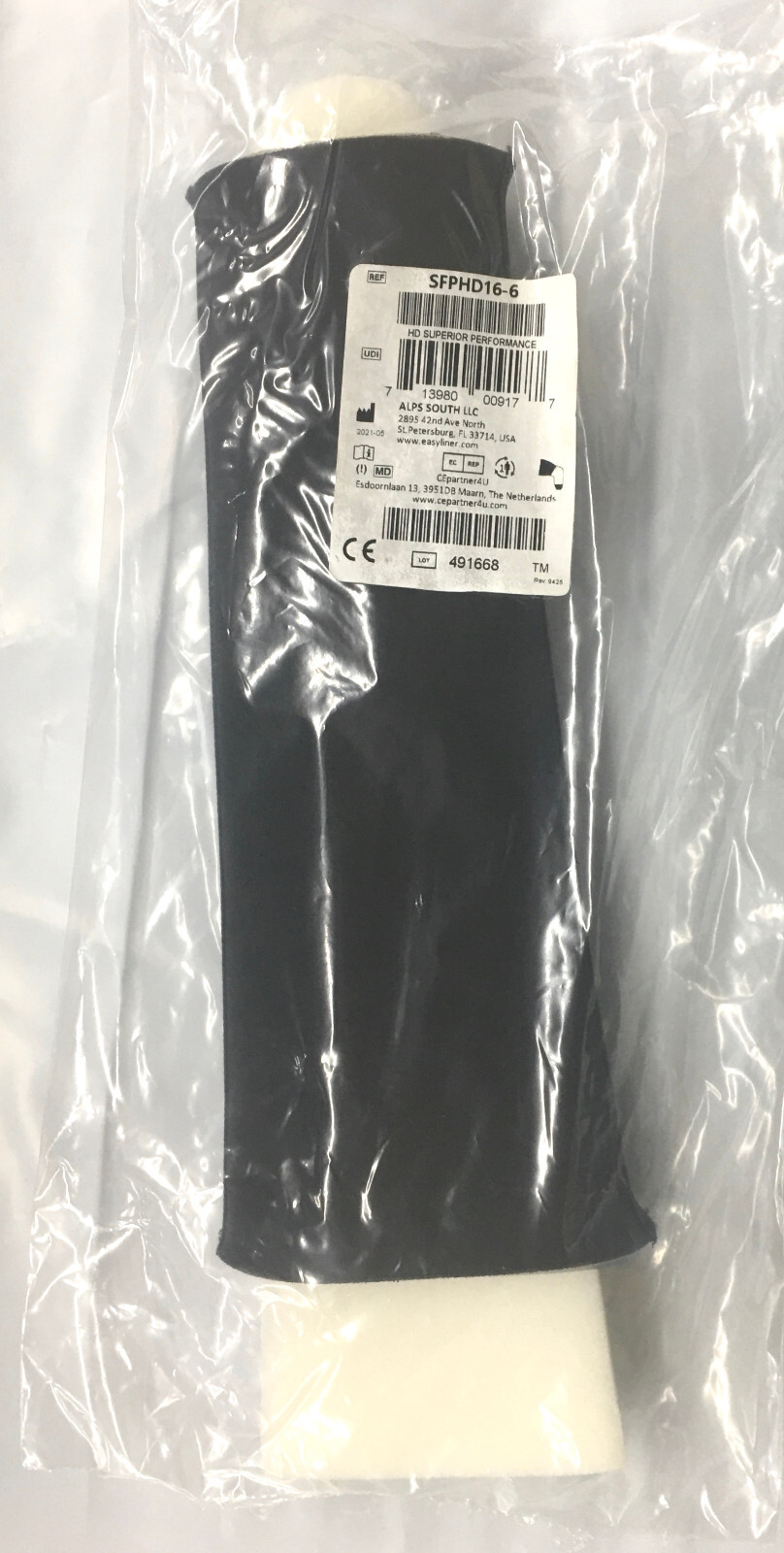 ALPS SUPERIOR PERFORMANCE SLEEVE, HIGH DENSITY GEL, 6mm,SFPHD16-6 | eBay