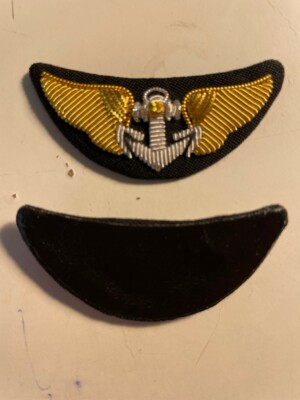 JMSDF NAVAL AVIATOR CADET PILOT BADGE JAPAN MARITIME SELF DEFENSE FORCE ...