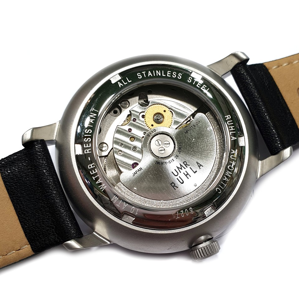 Umr Ruhla Automatic 80273 Men's Wrist Watch Day Date Gear Reserve 10ATM ...