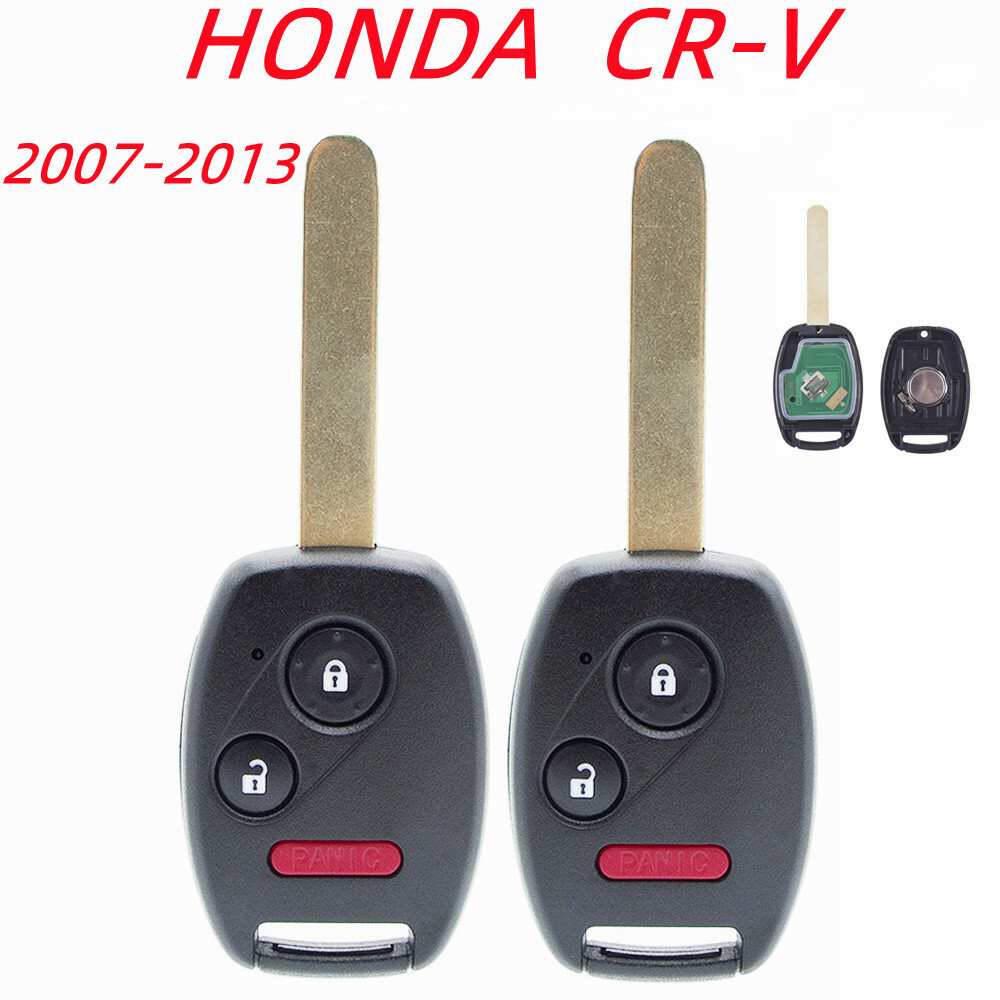 2 Car Key Fob Entry Remote For 2007 2008 2009 2010 2011 2012 2013 Honda ...
