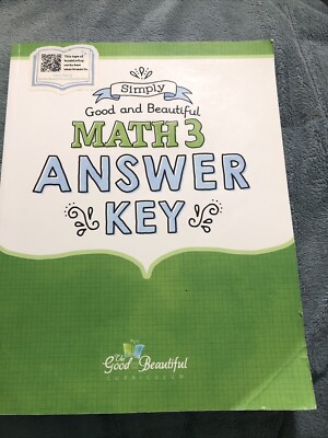 Good And The Beautiful Math 3: Answer Key | eBay
