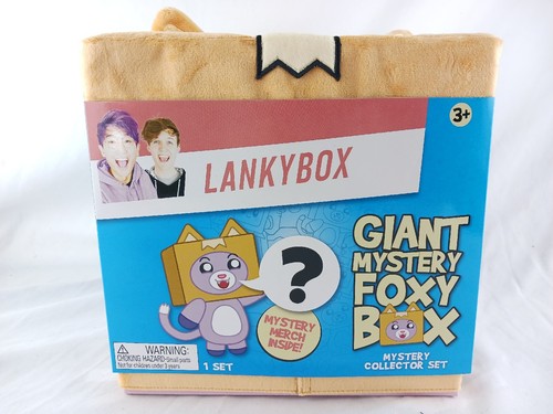 LankyBox Giant Mystery FOXY Box Collector Set Plush Cover NEW 2023 | eBay