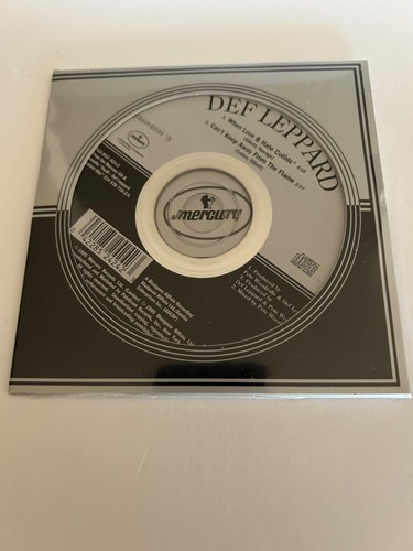 Def Leppard When Love & Hate Collide Cd Single Plus Bonus Track | eBay
