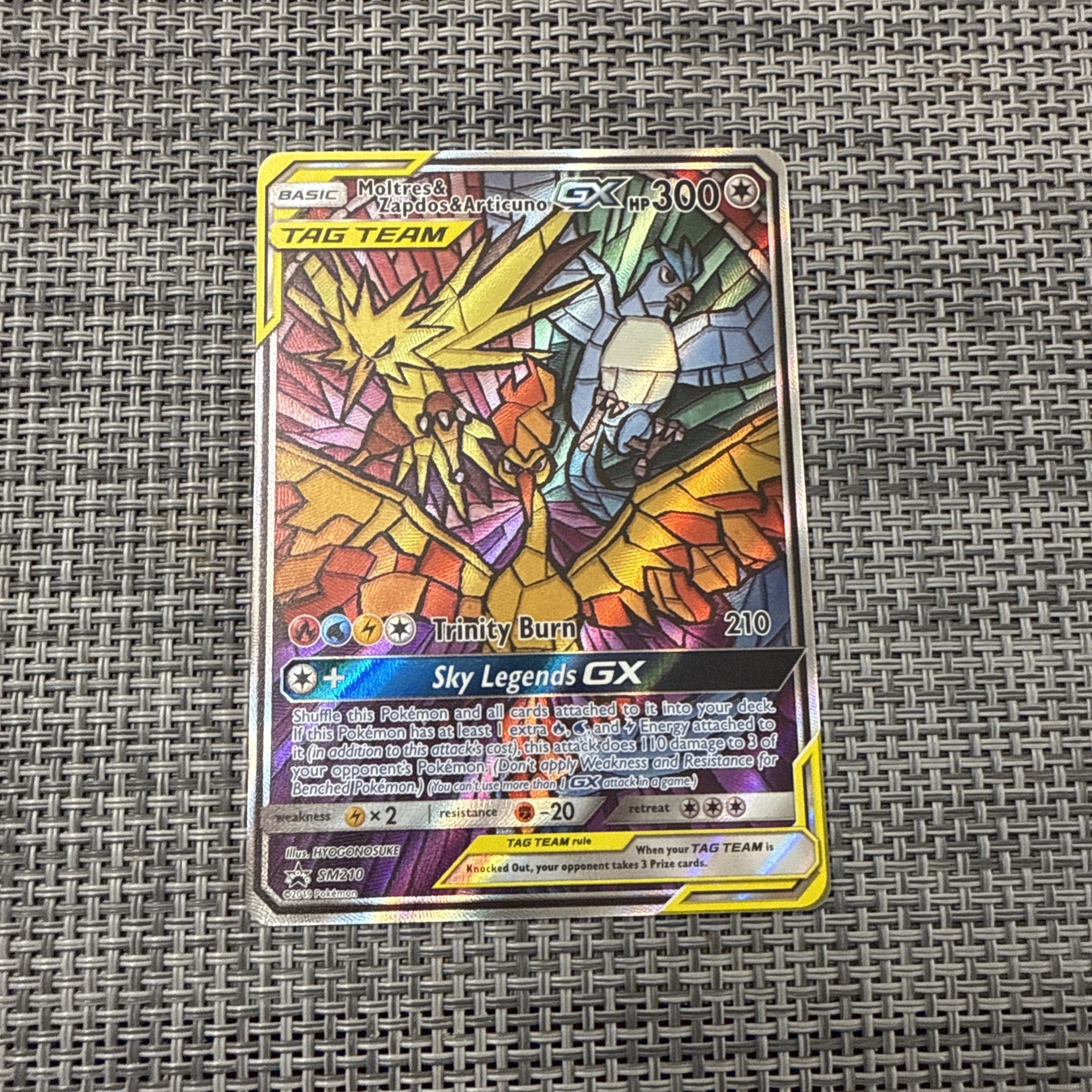Moltres & Zapdos & Articuno Tag Team - Promo - Rare holo - Mint ...