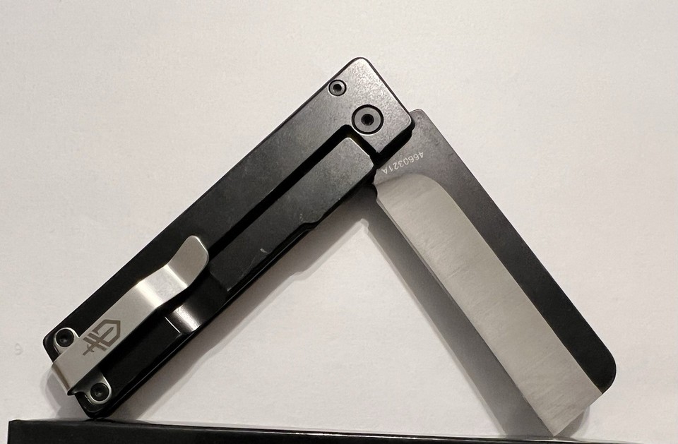 Gerber Quadrant Bamboo Folding Pocket Knife Razor Pocketknife | eBay