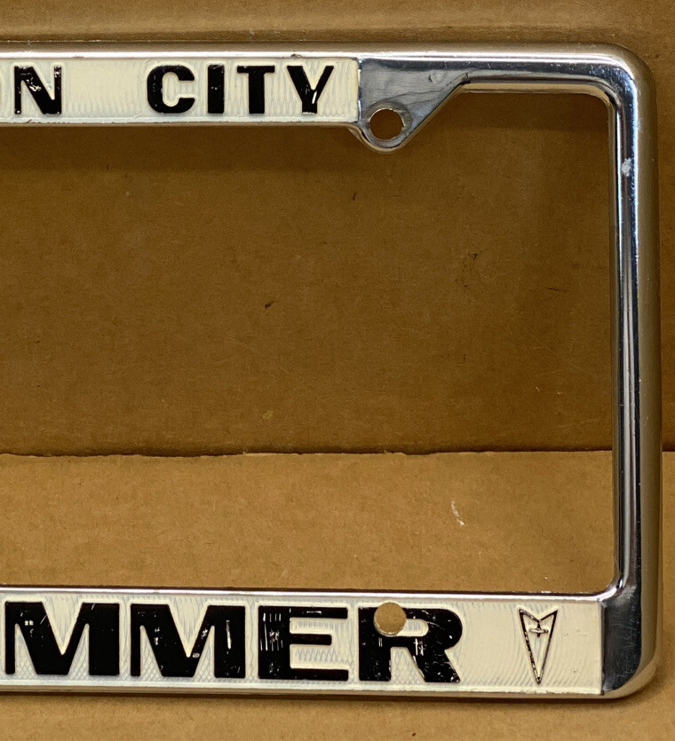 RARE NOS CHEVROLET-OLDS“FLAMMER“ ( CARSON CITY NV..) LICENSE PLATE ...