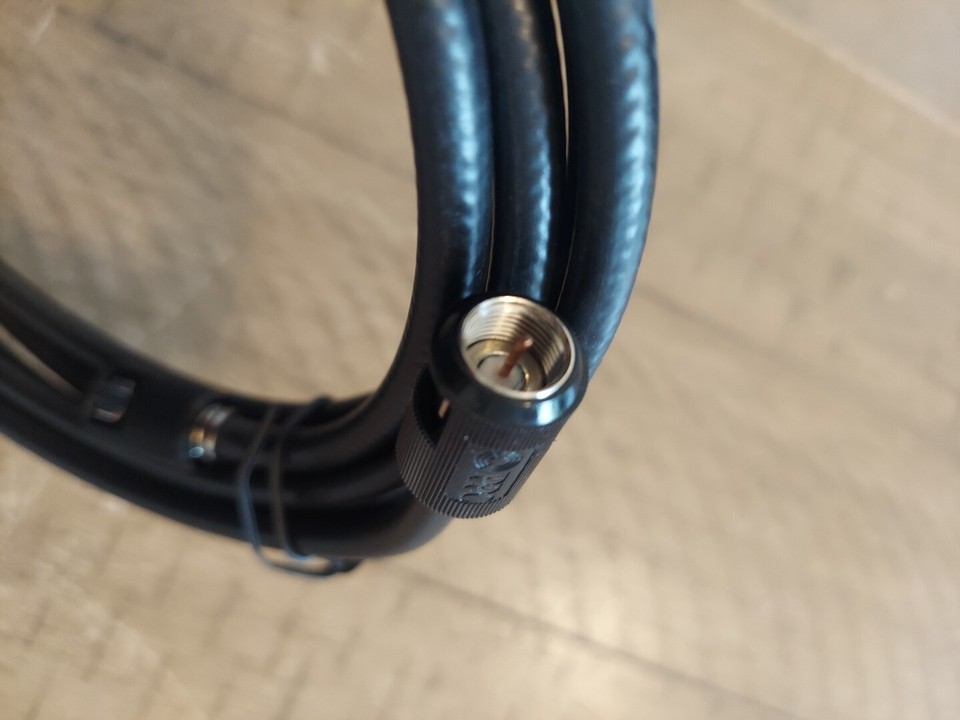 Lot 100 PPC Perfect Flex 6 Series 18 AWG CATV Coaxial Cable- 8 Ft- Male ...