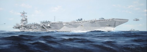 Trumpeter 05638 1/350 USS Gerald R.Ford CVN-78 Assembly Model Kit ...