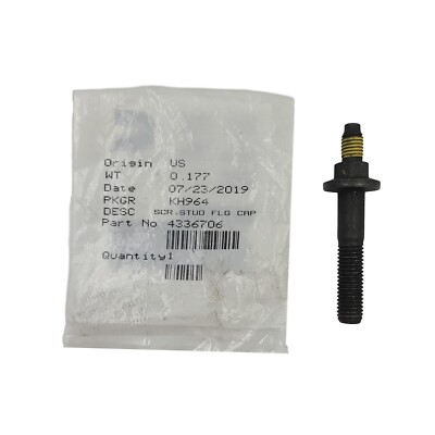 New OEM Genuine Cummins SCREW,STUDDED FLANGE CAP 4336706 | eBay