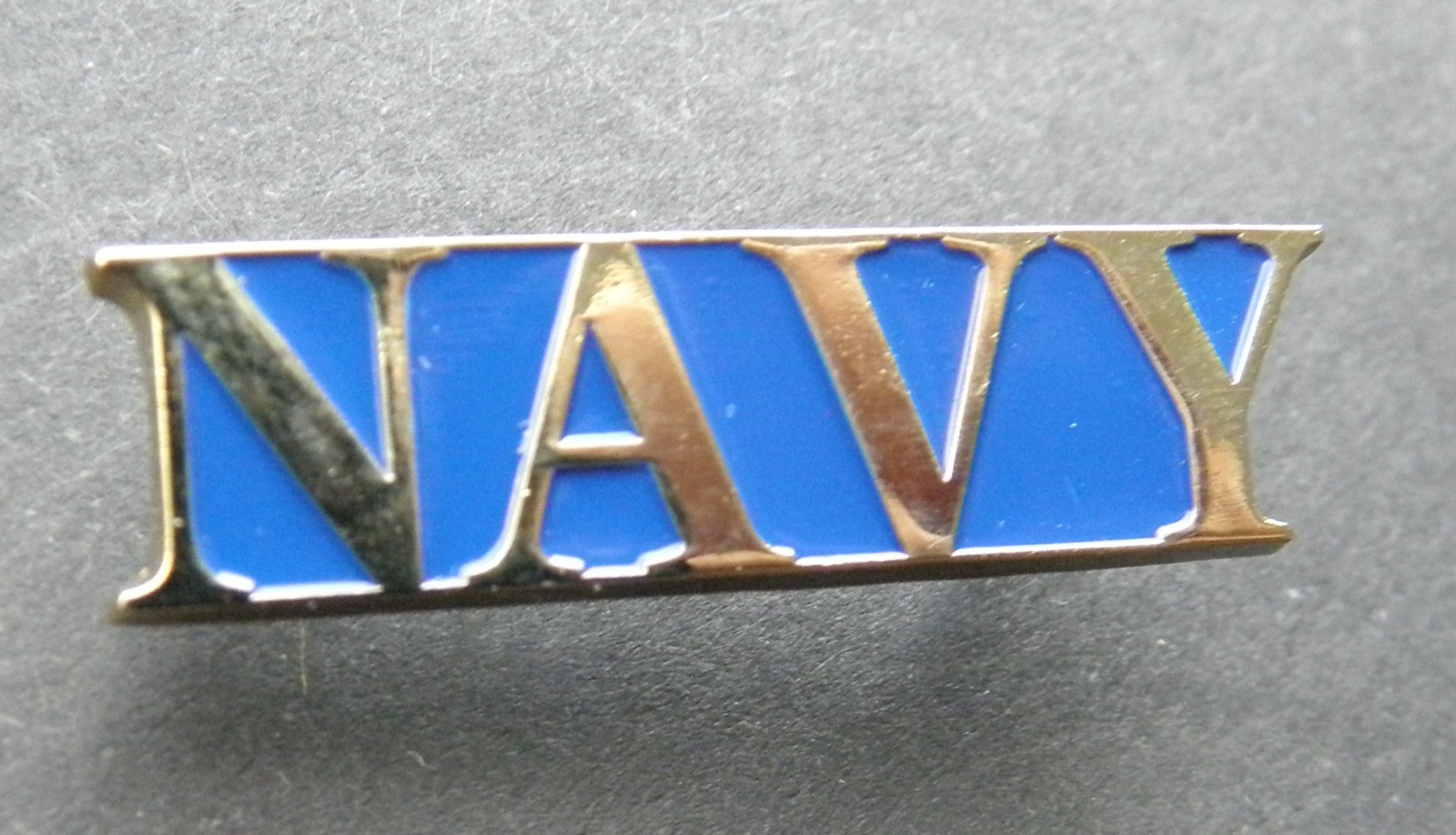 US NAVY USN SCRIPT LAPEL HAT PIN BADGE 1 INCH | eBay