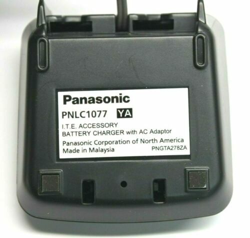 Original Panasonic PNLC1077 YA Base Battery Charger for Cordless Phone ...