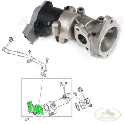 LAND ROVER EGR VALVE RH LR4 10 - 11 DIESEL LR018324 OEM | eBay