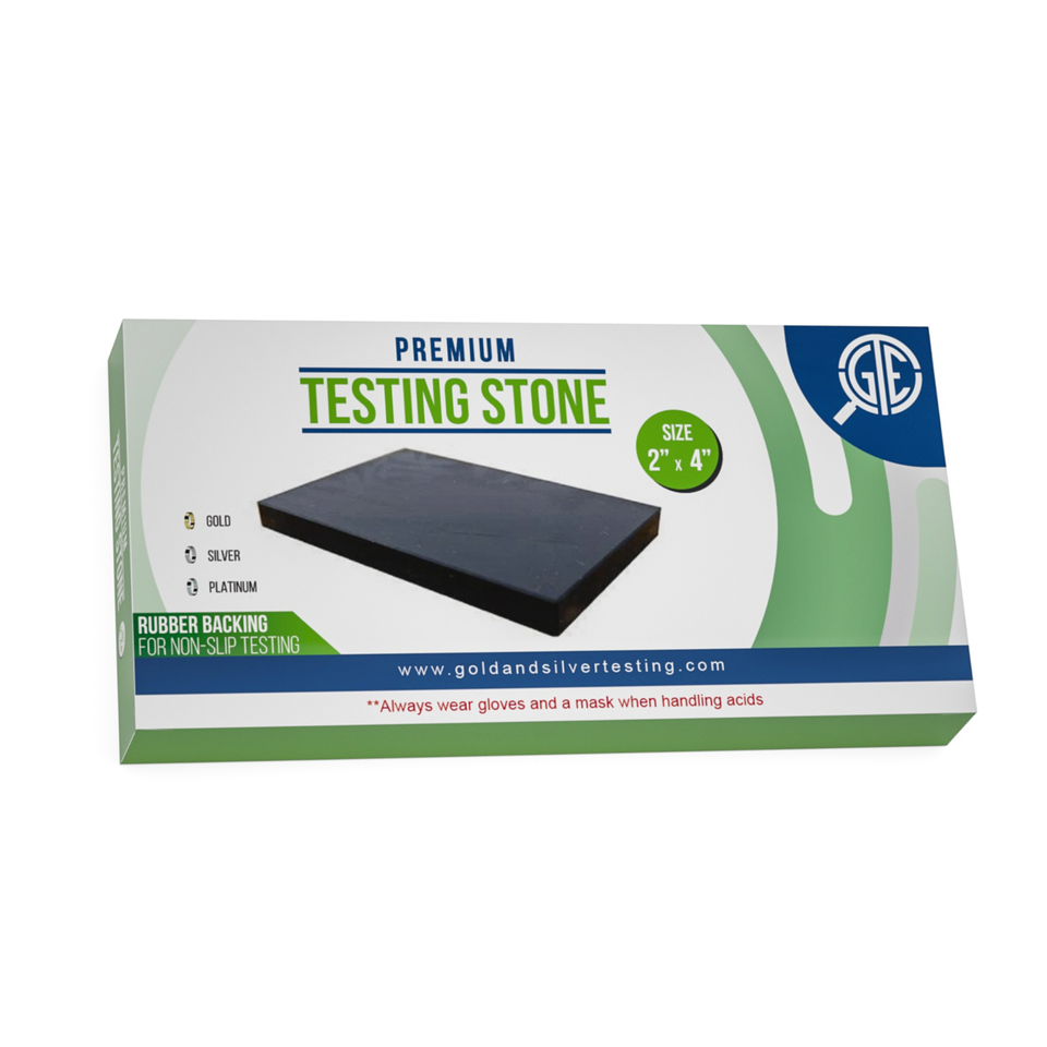 GOLD SILVER Test Acid Tester Kit 10k 14k .999 .925 Sterling Testing ...