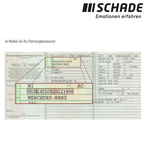 Original Mercedes Scheibenwischer Wischerblatt E-Klasse W124 W202 ...